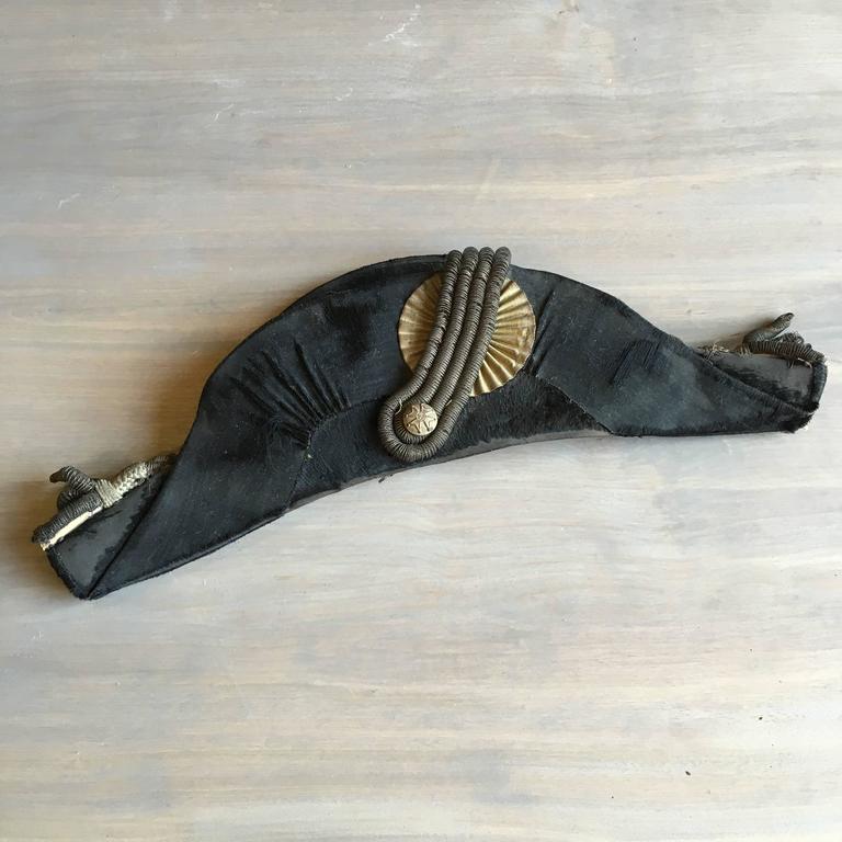 French Naval Officer Cap, circa 1800 at 1stDibs