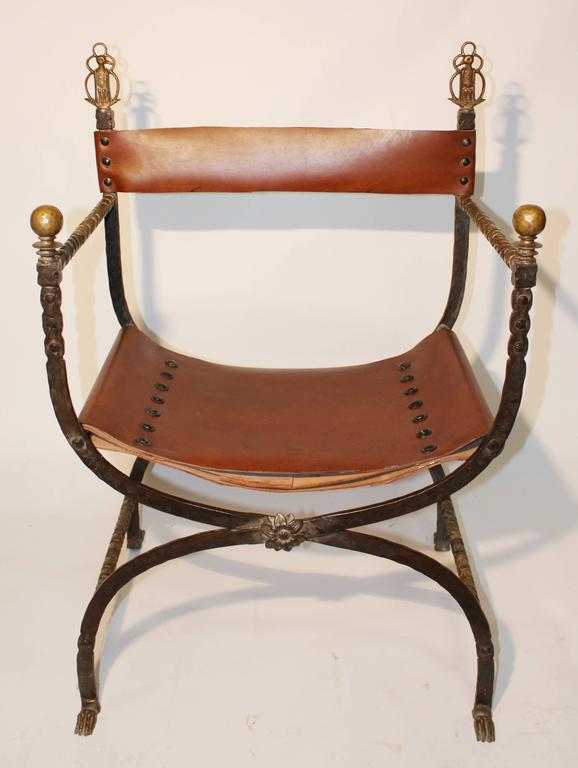 Folding Campaign Chair by Oscar Bach, 1930s at 1stDibs | oscar bach chair