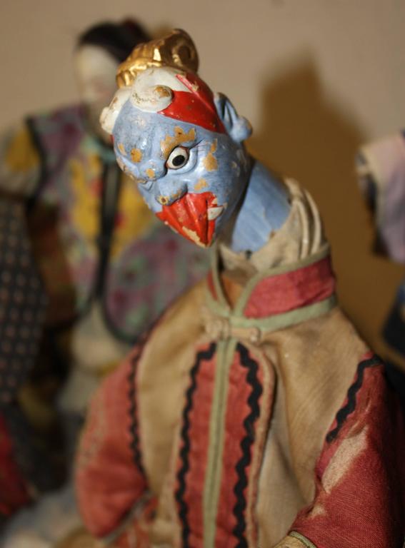 Collection of Four 19th Century Chinese Hand-Puppets at 1stDibs | china ...