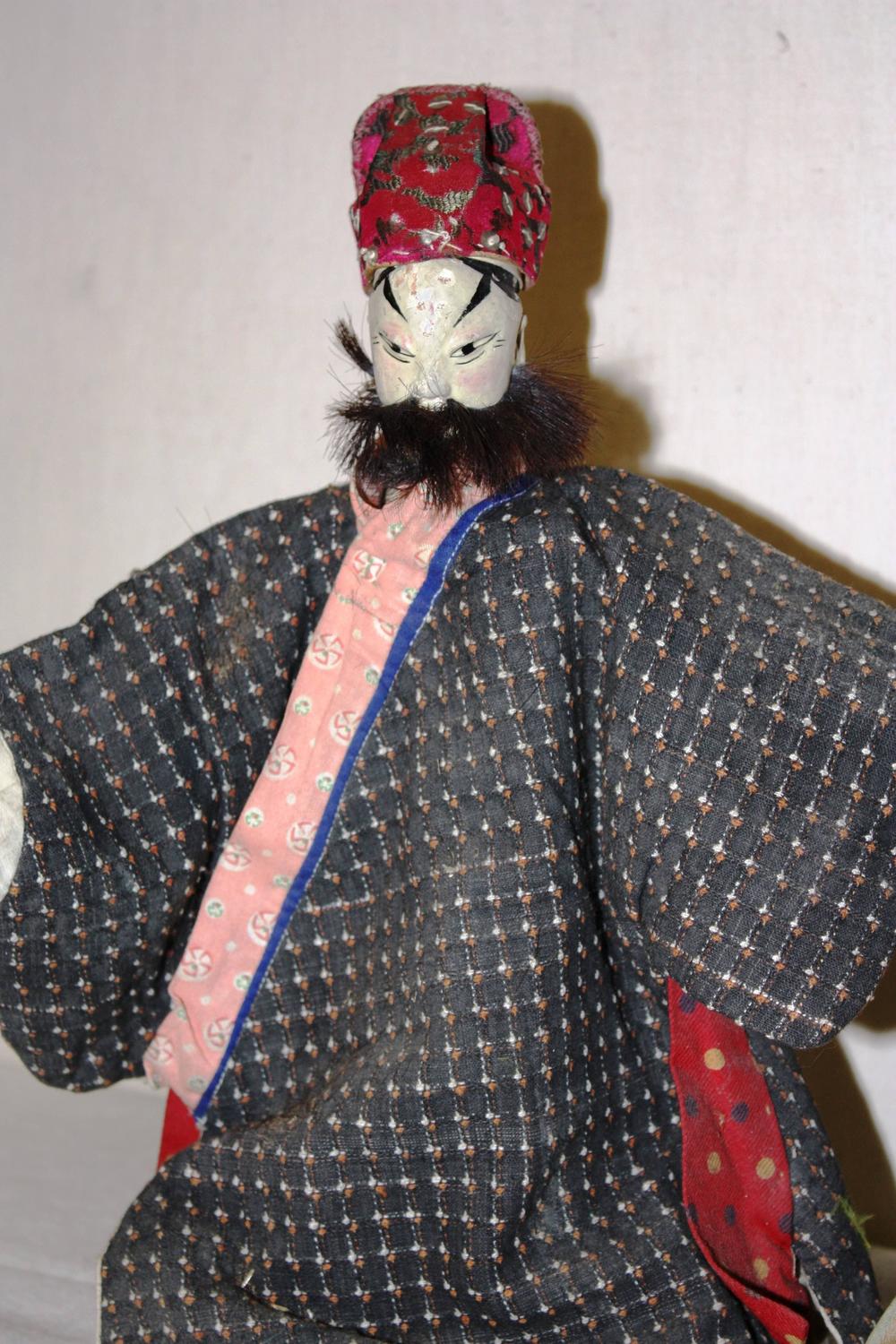 Collection of Four 19th Century Chinese Hand-Puppets at 1stdibs