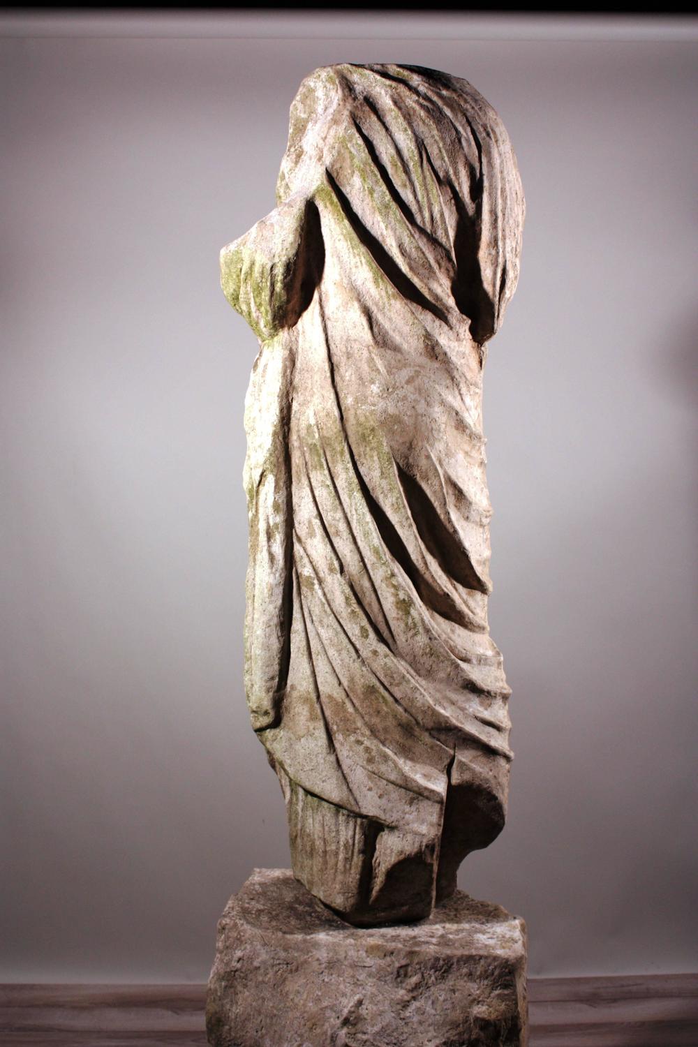 7' Tall Ancient Roman Style Statue, Reproduction at 1stdibs