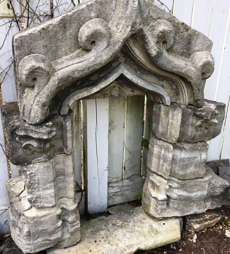 17th Century French Limestone Window at 1stDibs