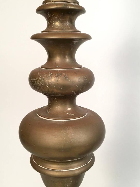 Pair of Giant Baroque Period Bronze Pricket Candlesticks, 17th Century ...