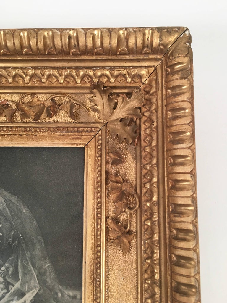 Diamond Jubilee Portrait of Queen Victoria in Antique Giltwood Frame at ...