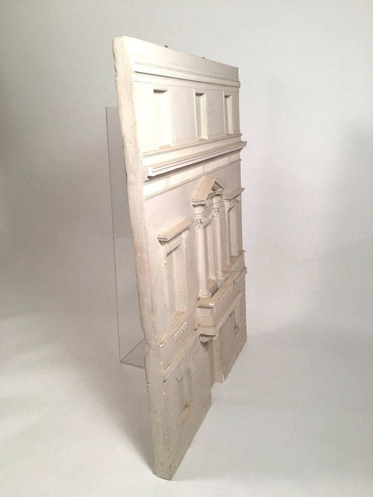 Neoclassical Plaster Architectural Facade Wall Sculpture at 1stDibs