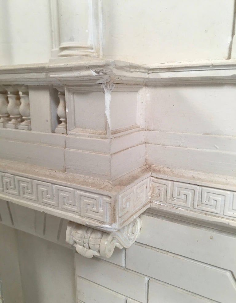 Neoclassical Plaster Architectural Facade Wall Sculpture at 1stDibs