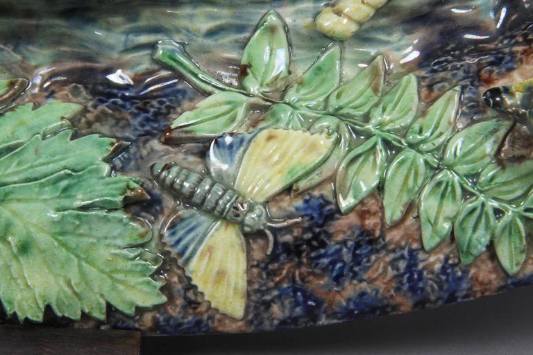 Palissy Ware Fish Platter at 1stDibs