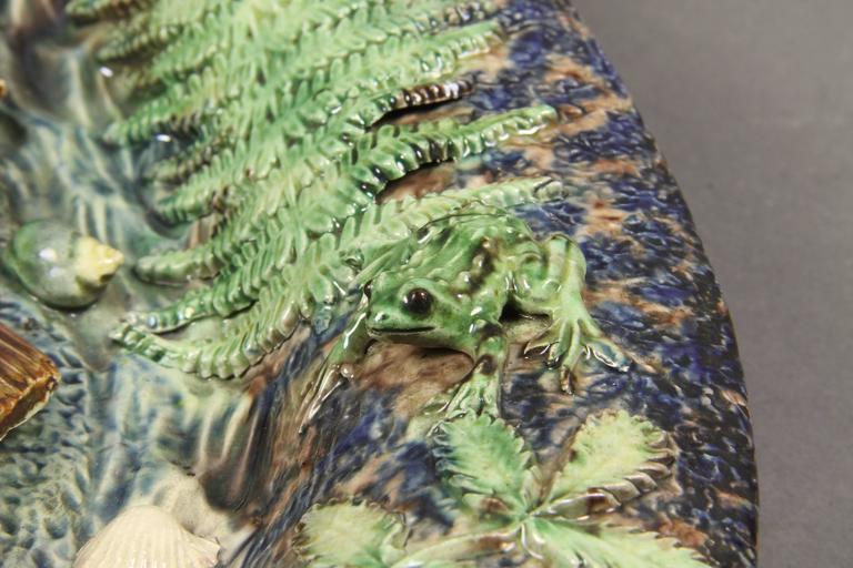 Palissy Ware Fish Platter at 1stDibs