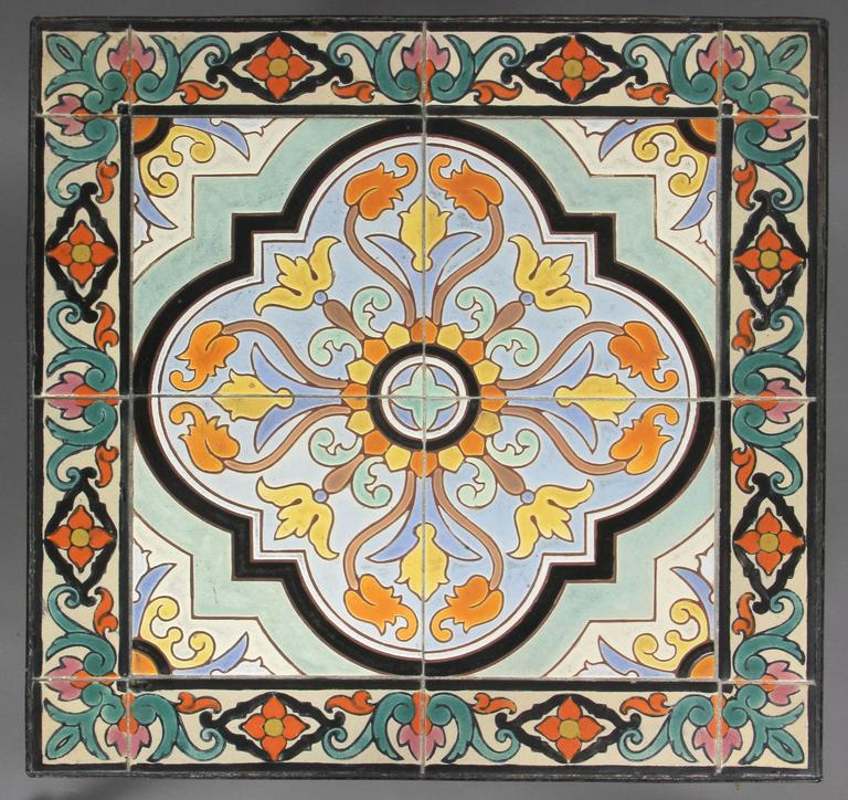 California Arts and Crafts Tile Top Table at 1stDibs
