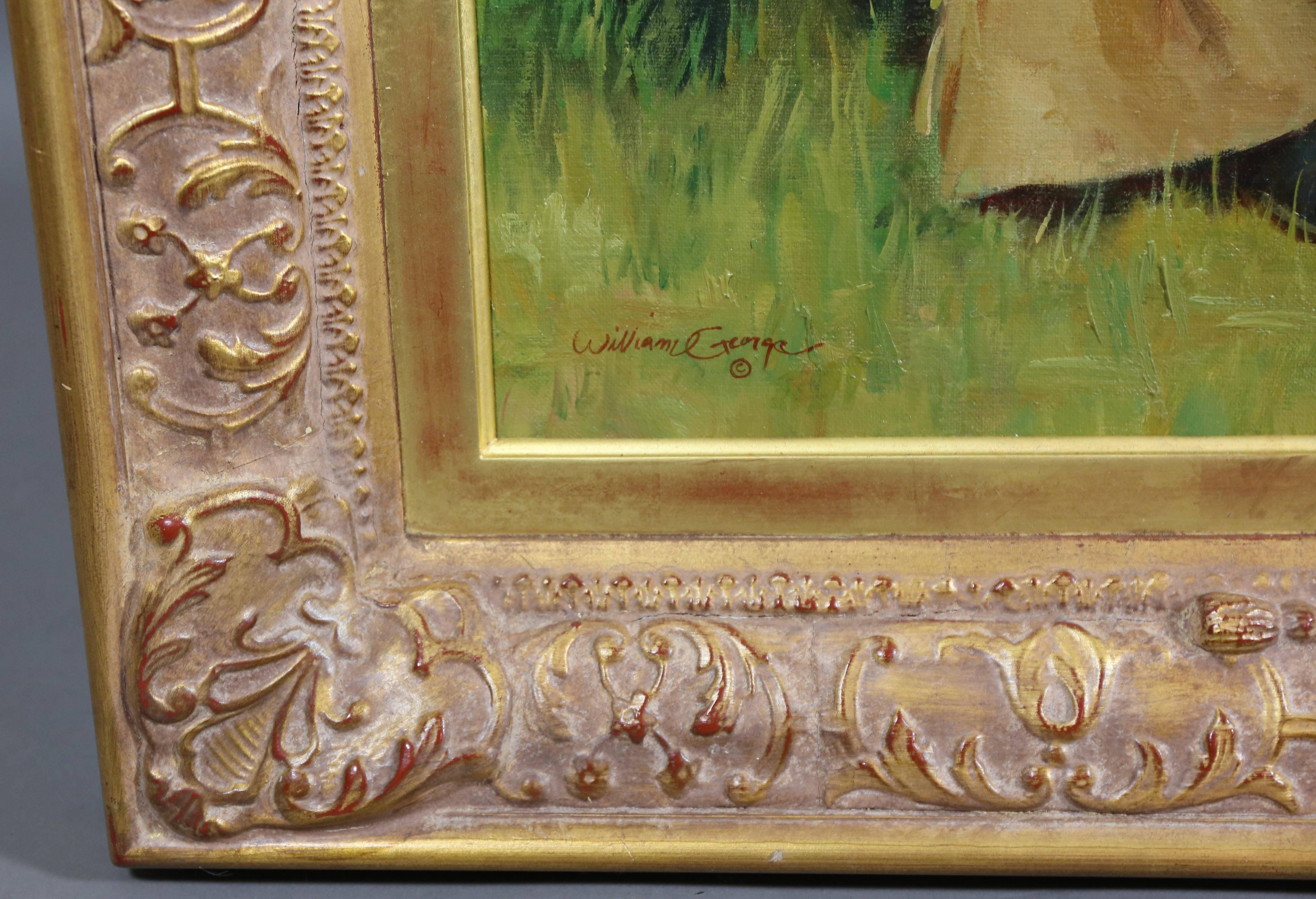 "Buckaroo Cowboy" Oil Painting by William George at 1stDibs | cowboy ...