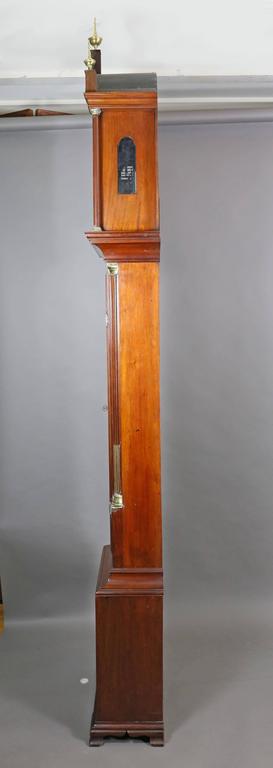 Federal Mahogany Tall Case Clock by Aaron Willard at 1stDibs | aaron willard grandfather clock ...