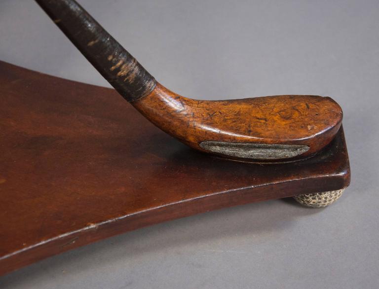 Unusual Maple Golf Club Occasional Table at 1stDibs | golf club table ...