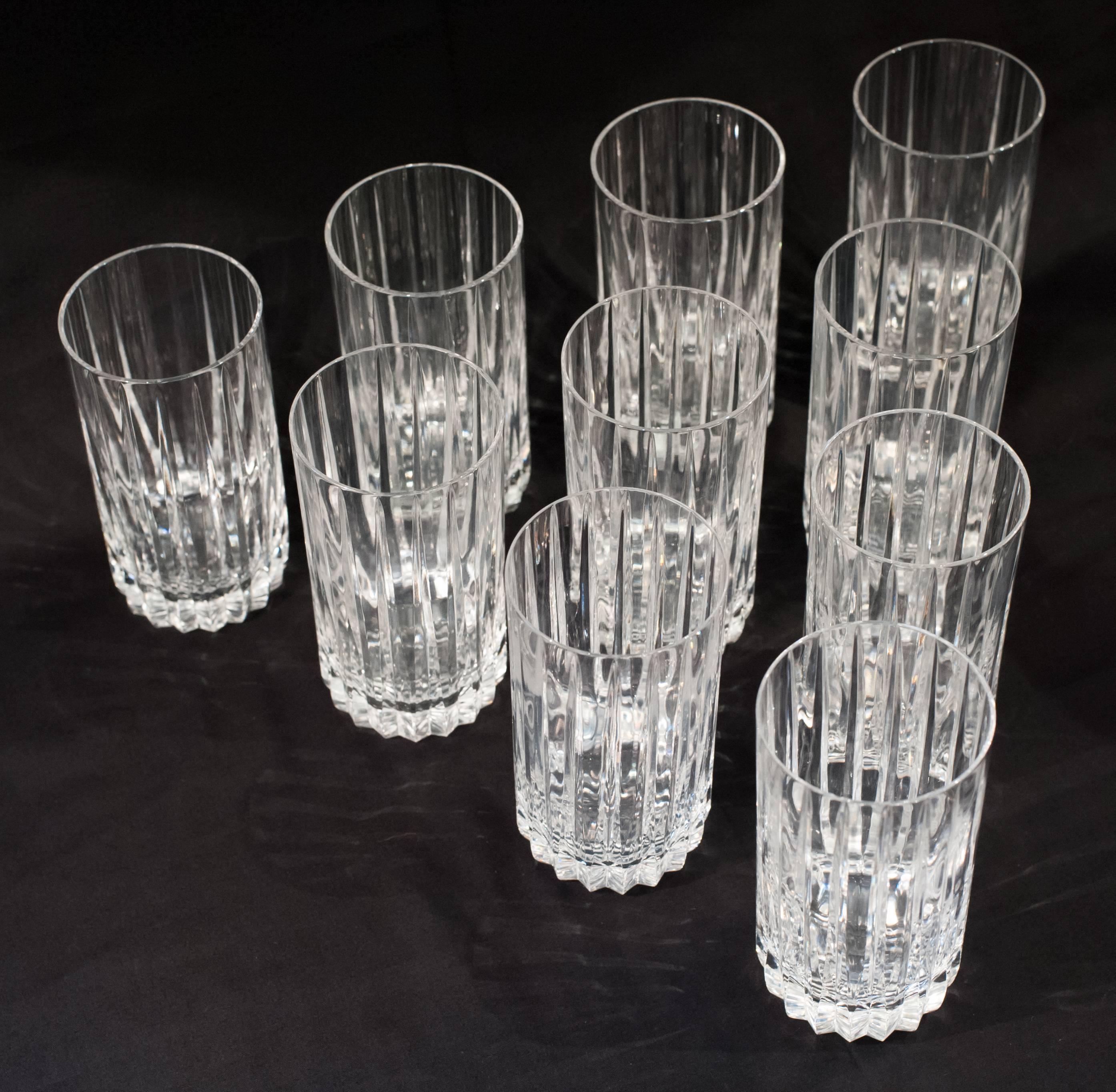 Astral's "Peerage" Cut Crystal High Balls or Tumblers at 1stDibs