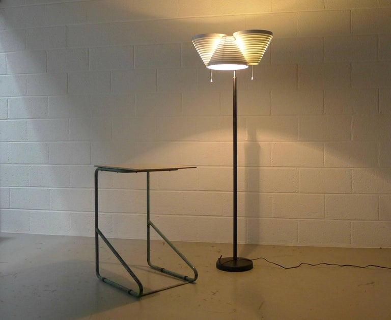 Alvar Aalto Bedside Table from the Paimio Sanitorium, Original Ward ...