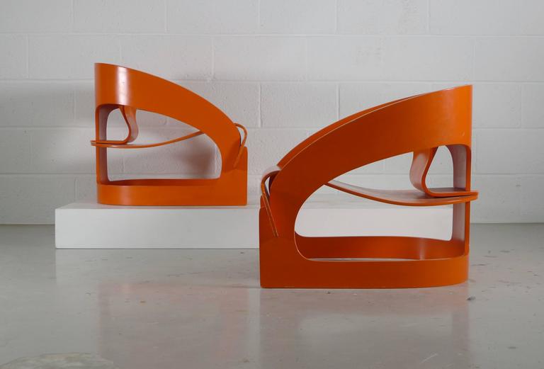 Joe Colombo 4801 Chairs at 1stDibs