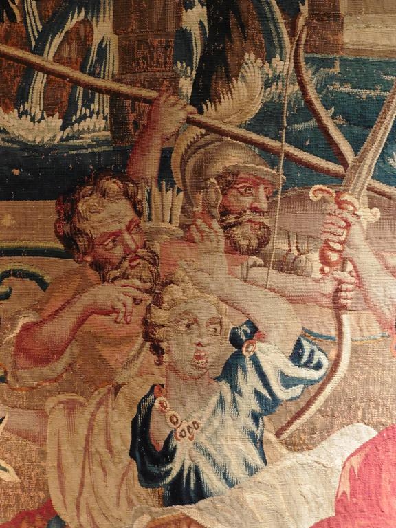 Flemish Mythological Tapestry of Perseus with the Head of Medusa at 1stDibs