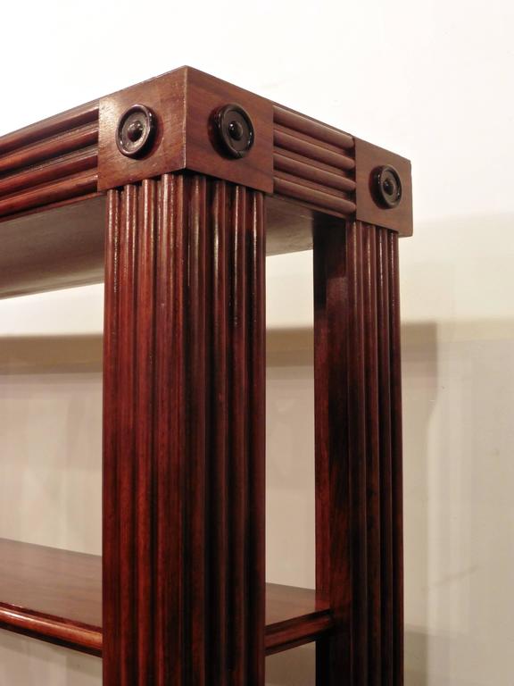 Pair of Regency Style Neoclassical Mahogany Shelves, circa 1950 For ...