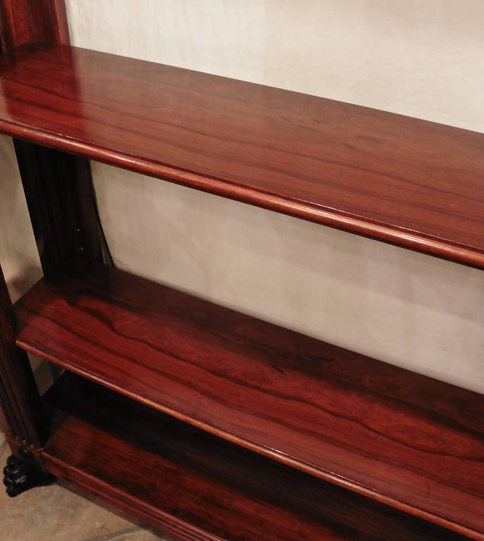 Pair of Regency Style Neoclassical Mahogany Shelves, circa 1950 For ...