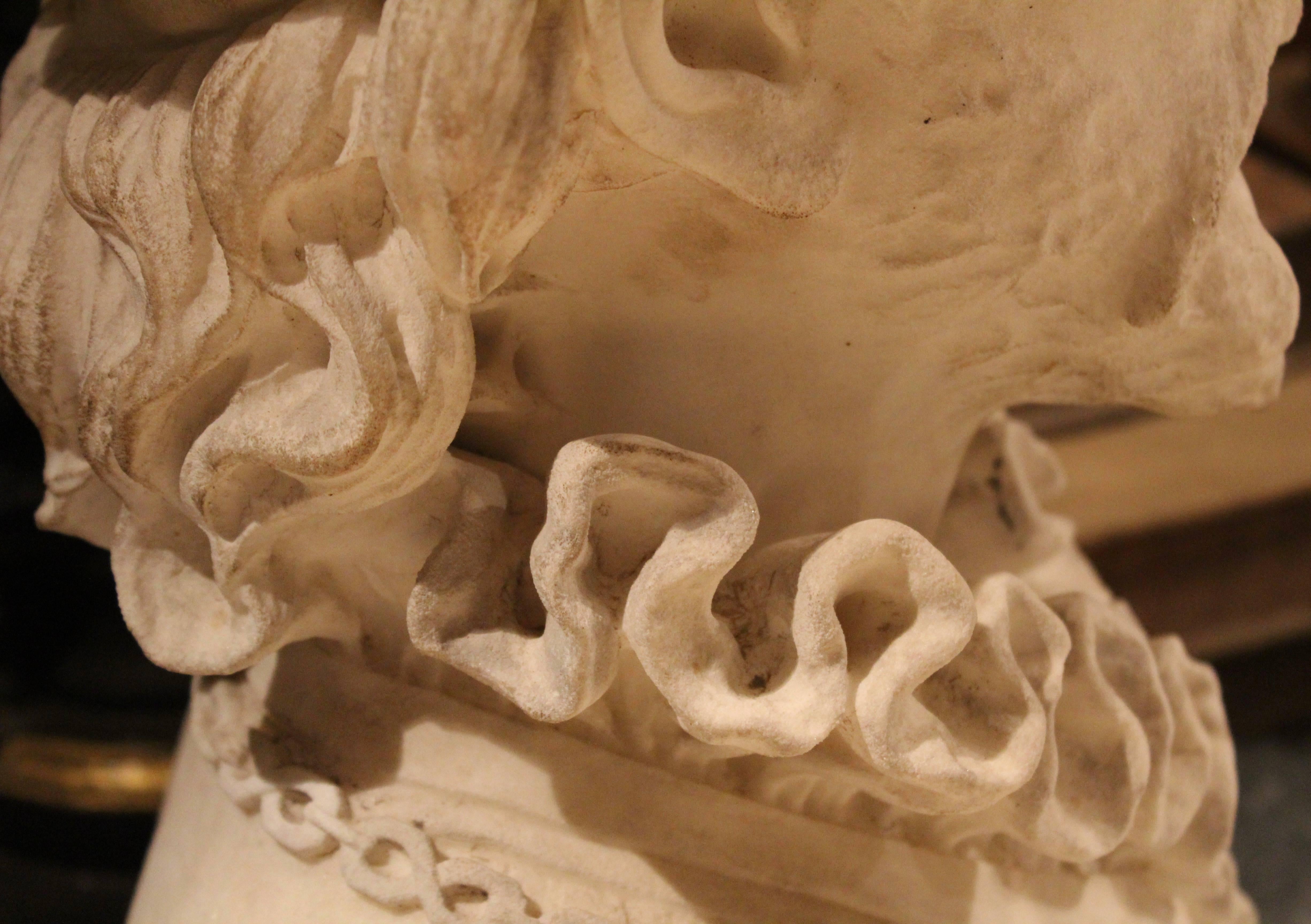 Italian Marble Bust of a Renaissance Prince, circa 1850 For Sale at 1stDibs