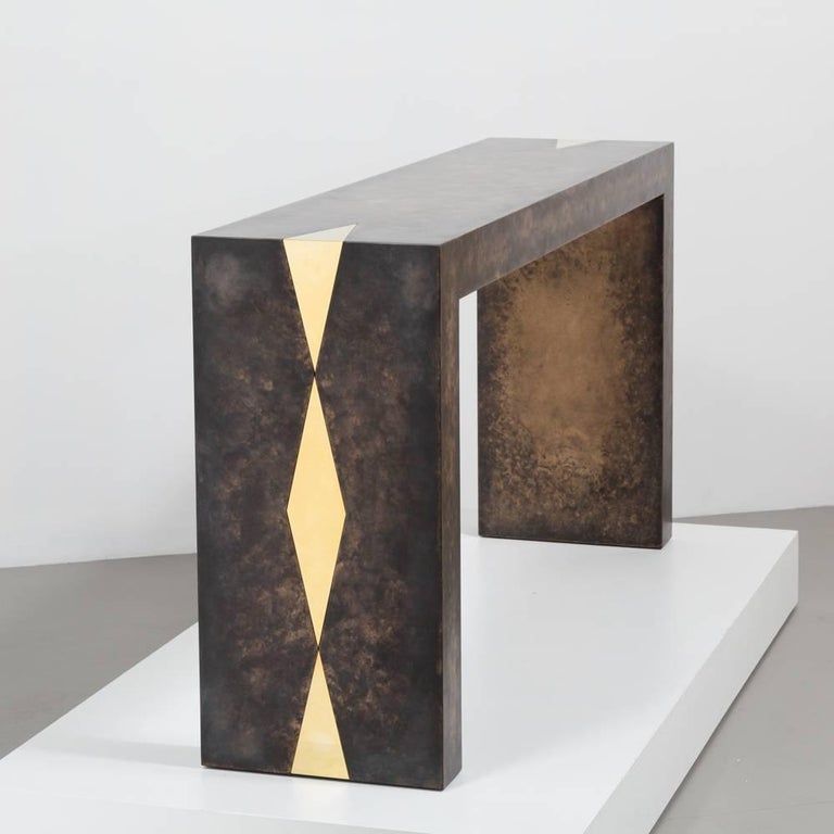 Bronze Collection Console Table by Talisman Bespoke For Sale at 1stDibs