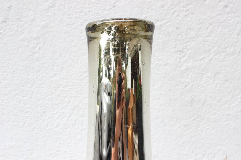 Large Mercury Glass Vase at 1stDibs | mercury glass teardrop vase ...