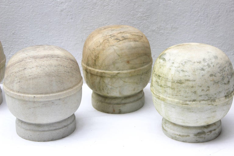 Five Marble Garden Finials For Sale at 1stDibs