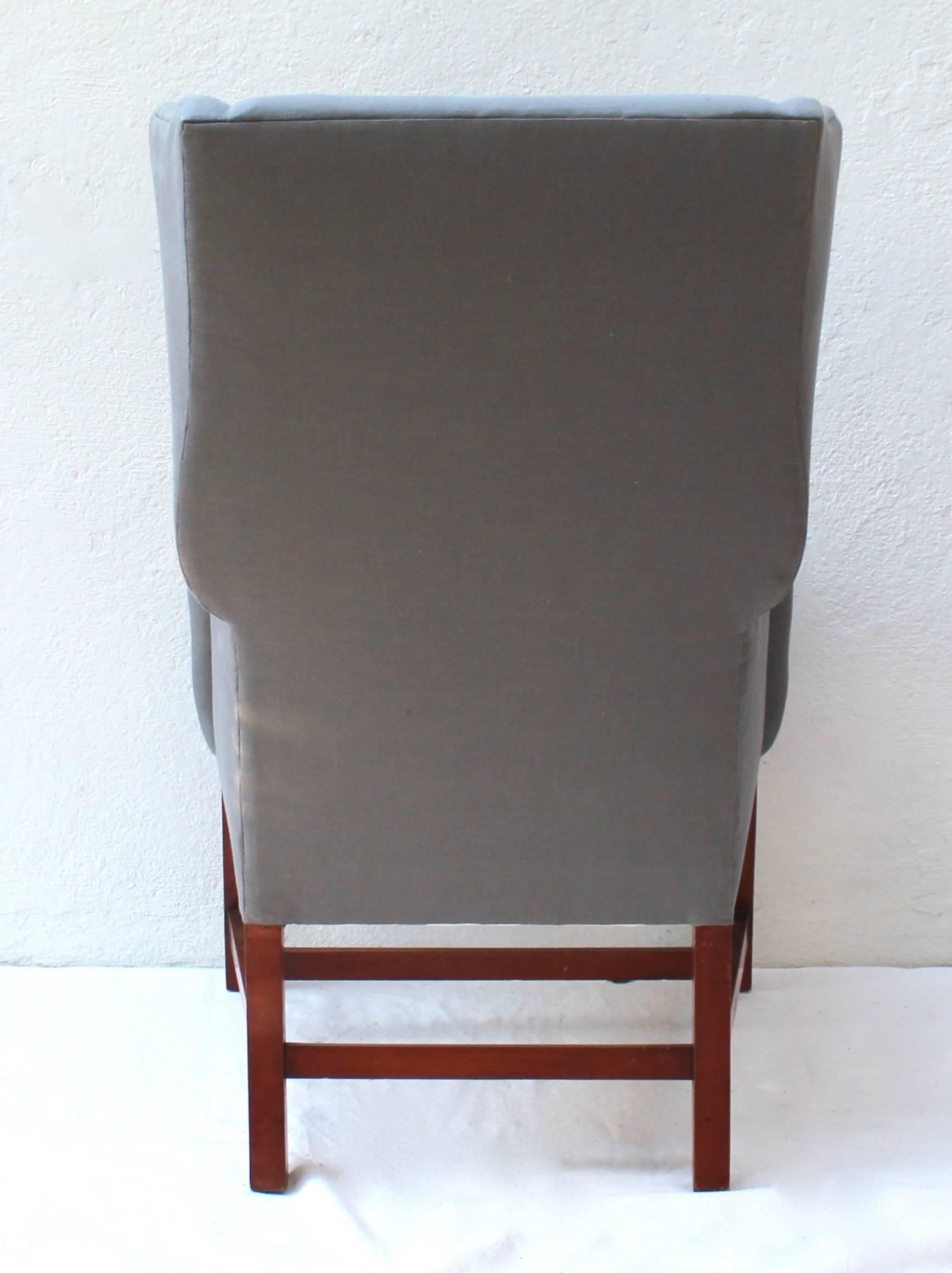 Georgian Style Wingback Chair at 1stDibs | georgian chair styles ...