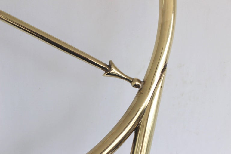 Set of Four Italian Gio Ponti Style Compass Back Chairs For Sale at ...