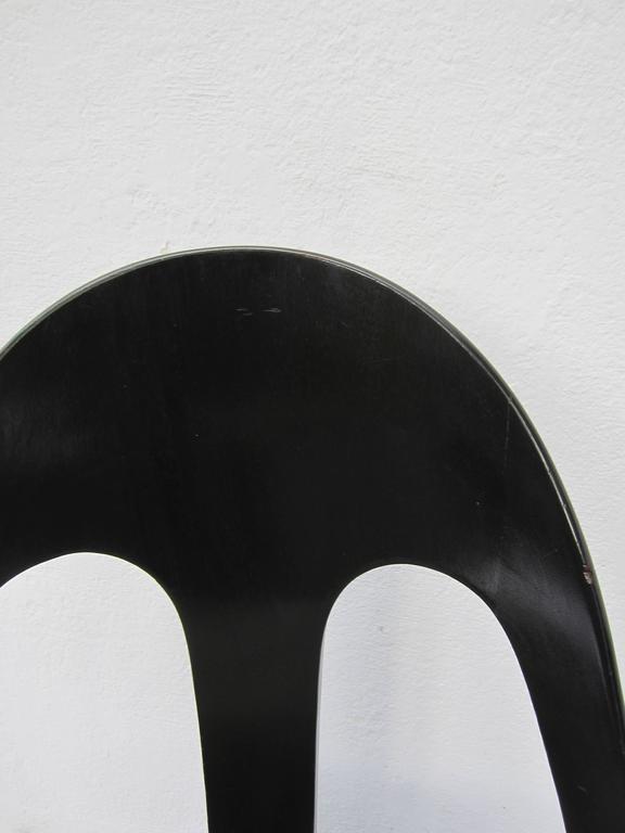 Pair of Spoon Back Modern Chairs at 1stDibs