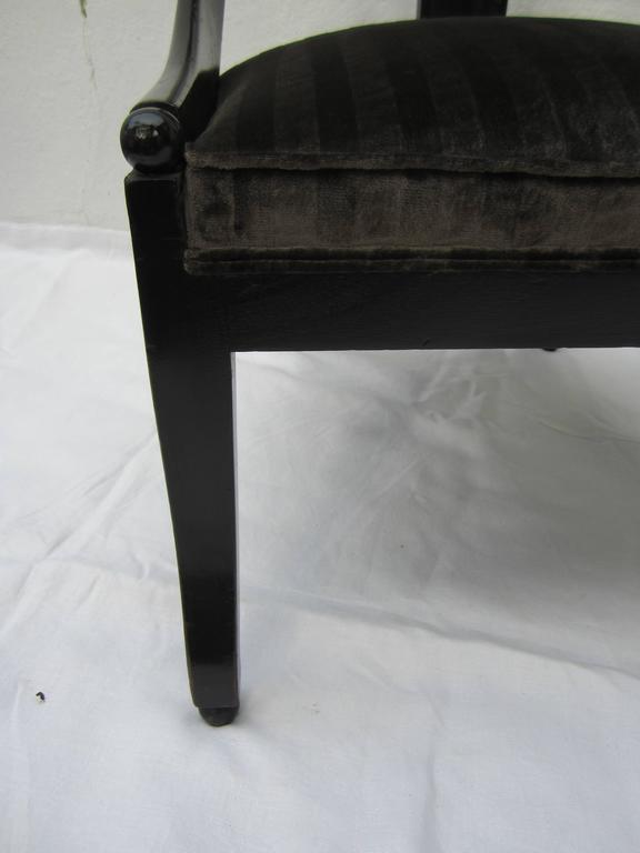 Pair of Spoon Back Modern Chairs at 1stDibs