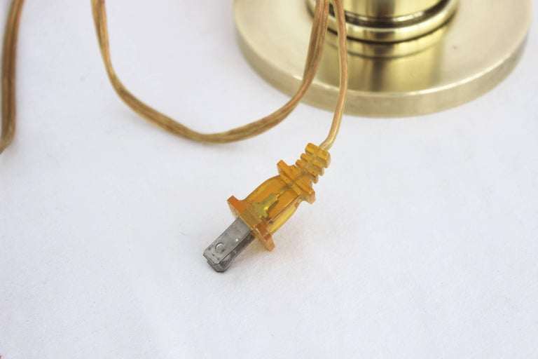 Brass Bullet Shell Table Lamp at 1stDibs