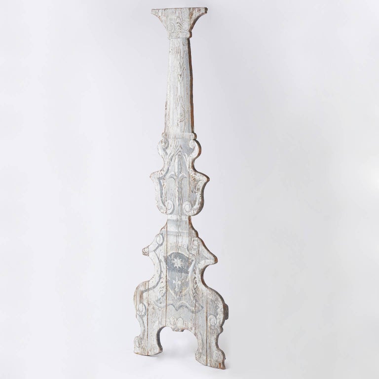 Pair of Italian Painted Stage Set Columns, circa 1890 For Sale at ...