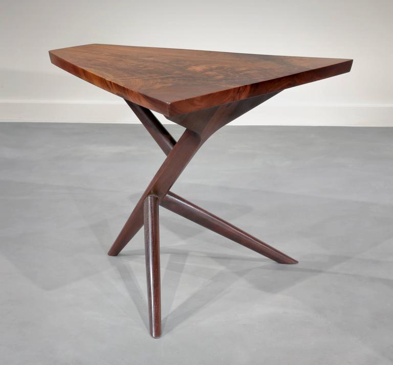 Stunning Conoid End Table by George Nakashima, 1965 For Sale at 1stDibs