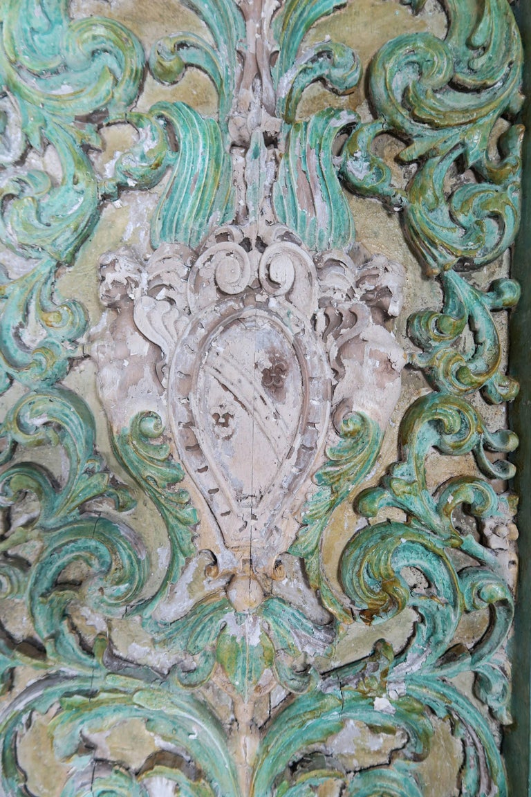 Carved Wood Three Panel 19 Century Italian Triptych at 1stDibs