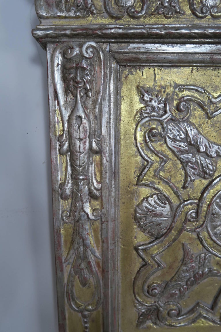 19th Century Italian Gold and Silver Gilt Panel For Sale at 1stDibs