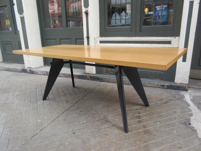 Prouve for Vitra Dining Room EM Table at 1stDibs