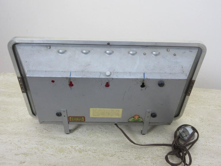 1950s Pin-Up Girls Lighted Clock, All Original! at 1stDibs