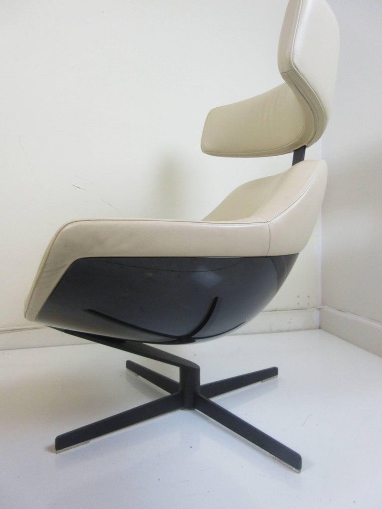 Jean-Mary Massaud Auckland Chair and Ottoman for Cassina at 1stDibs