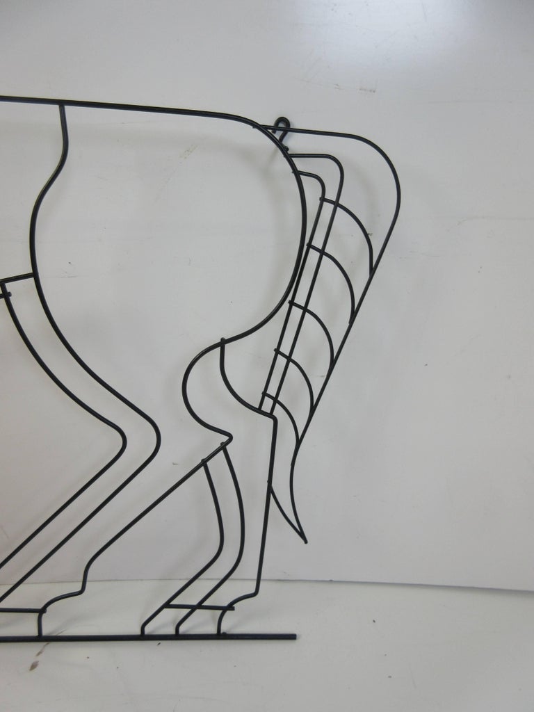 Frederick Weinberg Wire Horses in Classical Style at 1stDibs