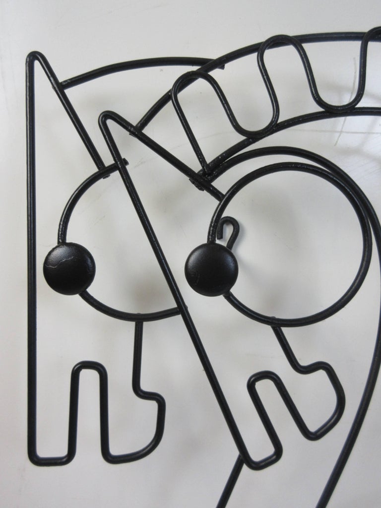 Frederick Weinberg Wire Horses in Classical Style at 1stDibs
