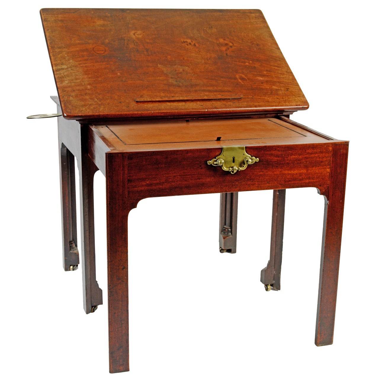 Early George III Mahogany Reading/Writing Table, c1765 For Sale at 1stDibs