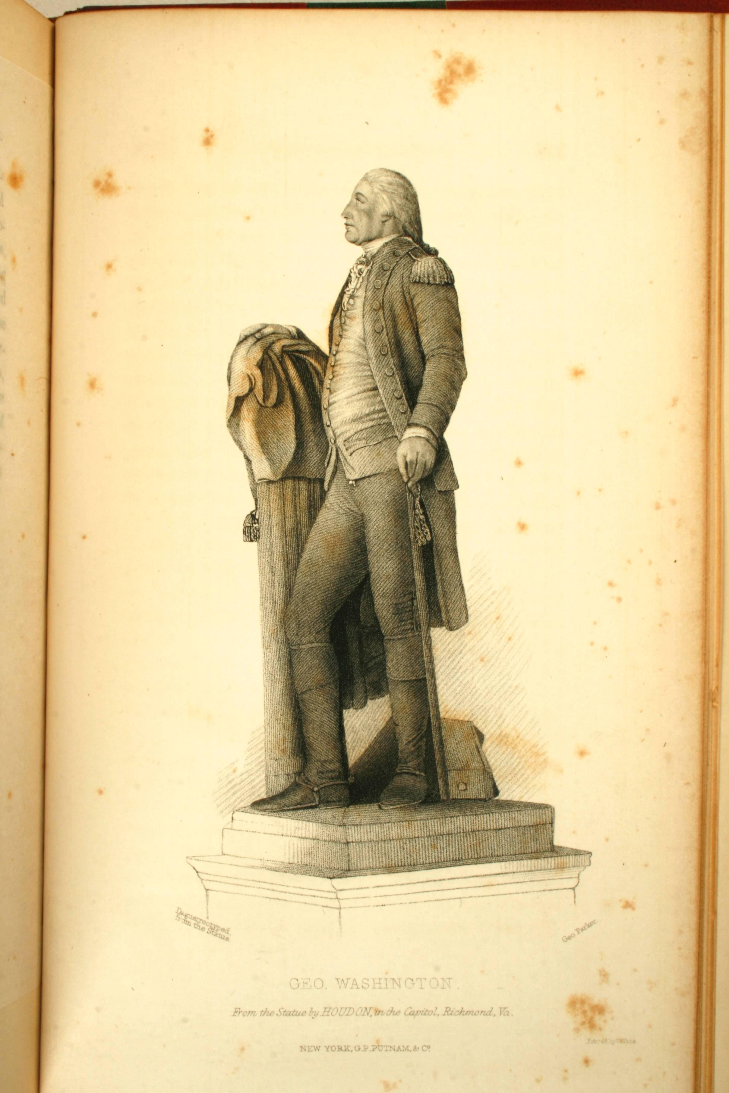 Life of George Washington by Washington Irving, Rare Five Volumes at ...