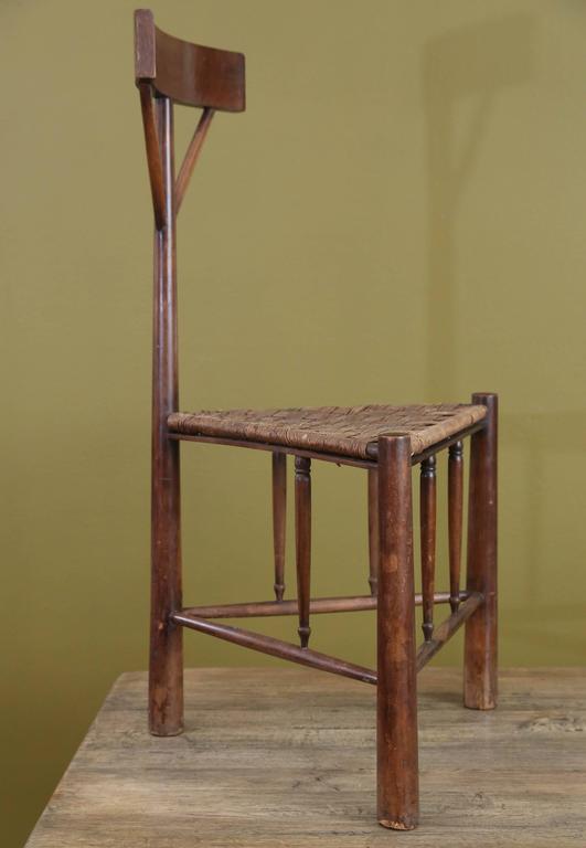 Magnificent Arts and Crafts Style Triangular Chair at 1stDibs ...
