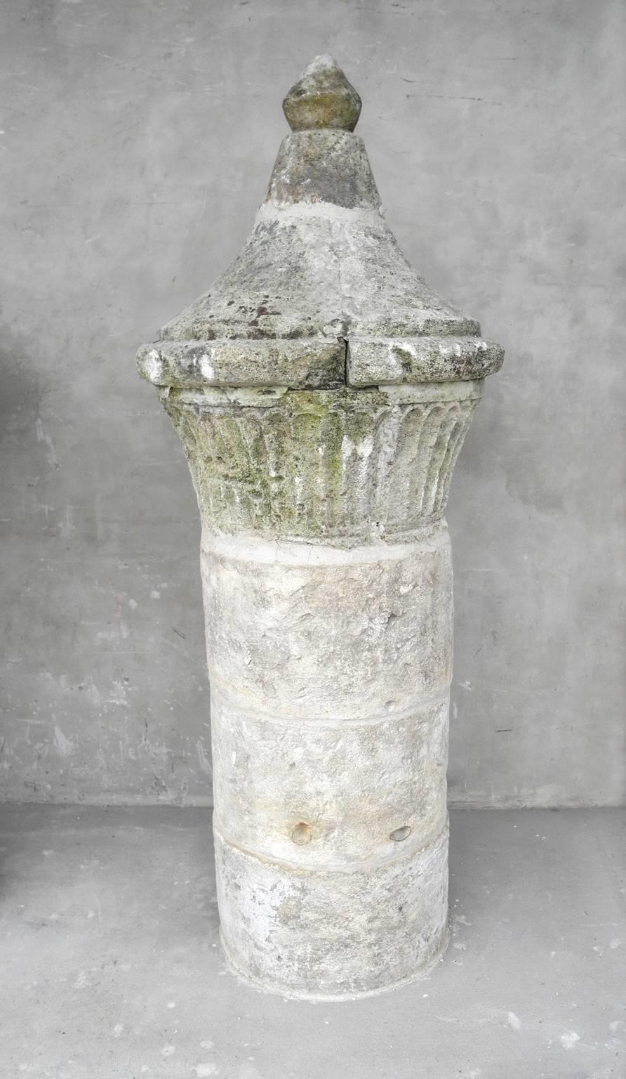 Pair of Antique French Columns from 18th Century France For Sale at 1stDibs