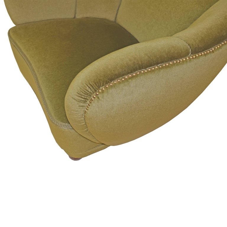 1940s Danish Free-Form Easy Chair For Sale at 1stDibs