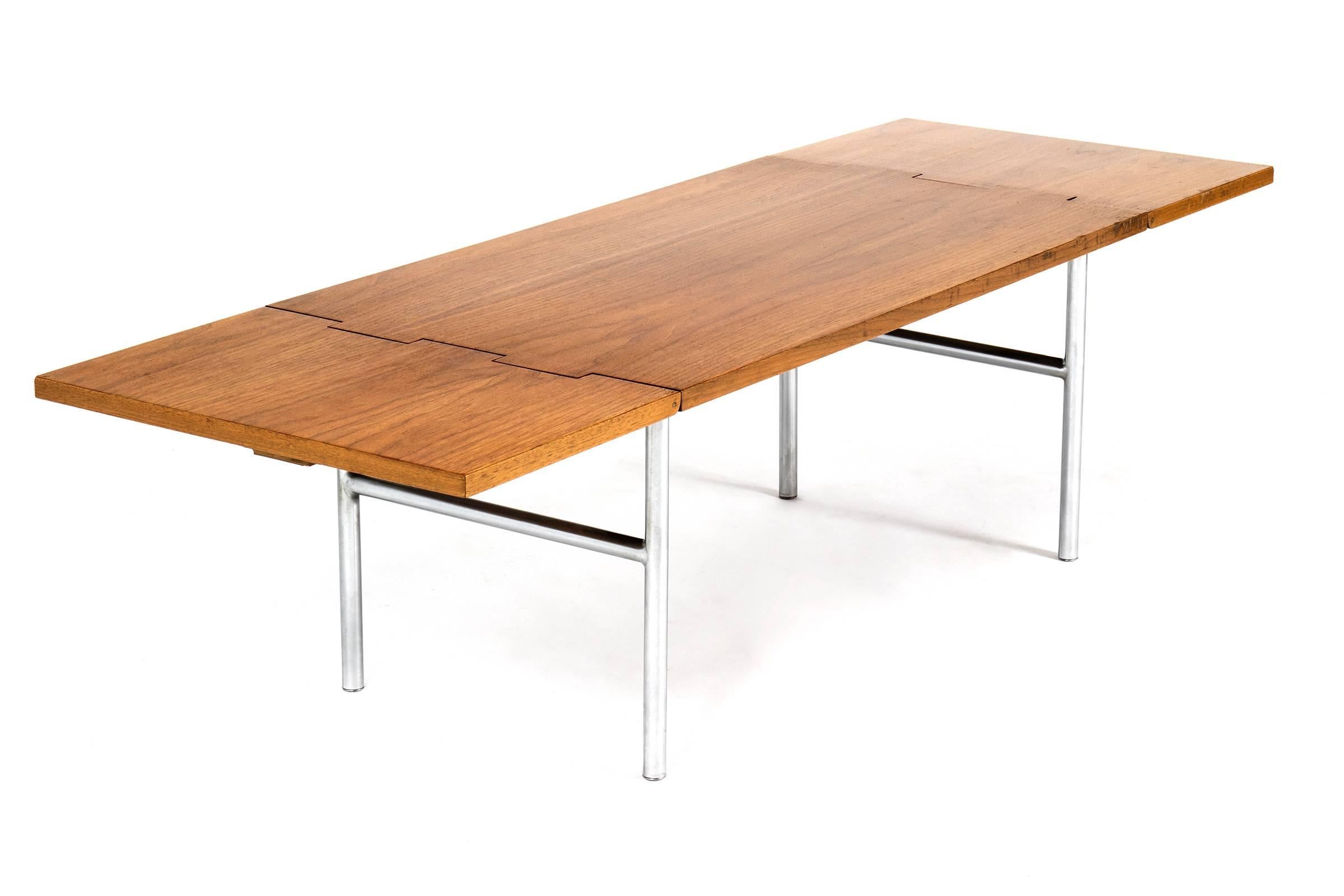 Rare Nelson Drop-Leaf Cocktail Table at 1stDibs