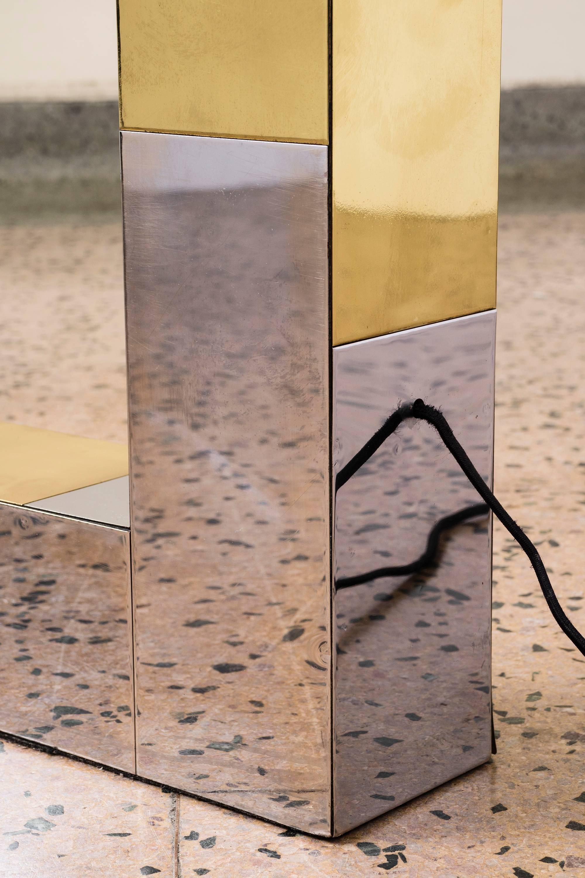 Paul Evans Axis Lamp For Sale at 1stDibs | paul evans lamp