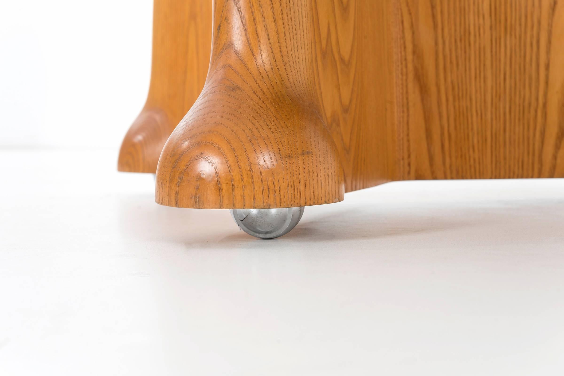 Wendell Castle Important Side Table at 1stDibs