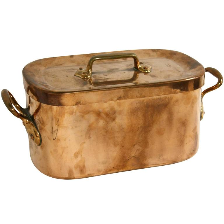 French Copper Daubiere or Stew Pot at 1stDibs