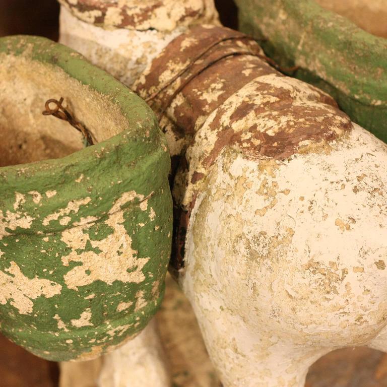 French Concrete Donkey Planter, circa 1950 at 1stDibs | concrete donkey ...